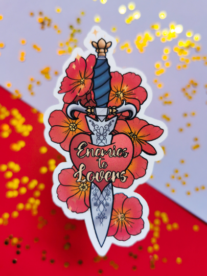 Enemies to Lovers Sticker – TalesandTomes